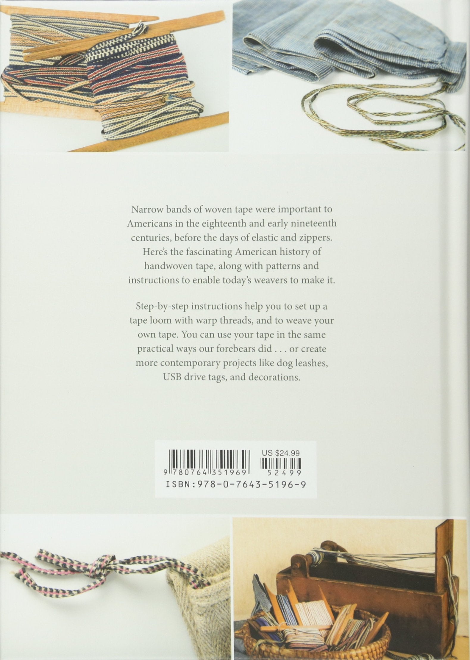 HANDWOVEN TAPE : UNDERSTANDING AND WEAVING EARLY AMERICAN AND CONTEMPO ...