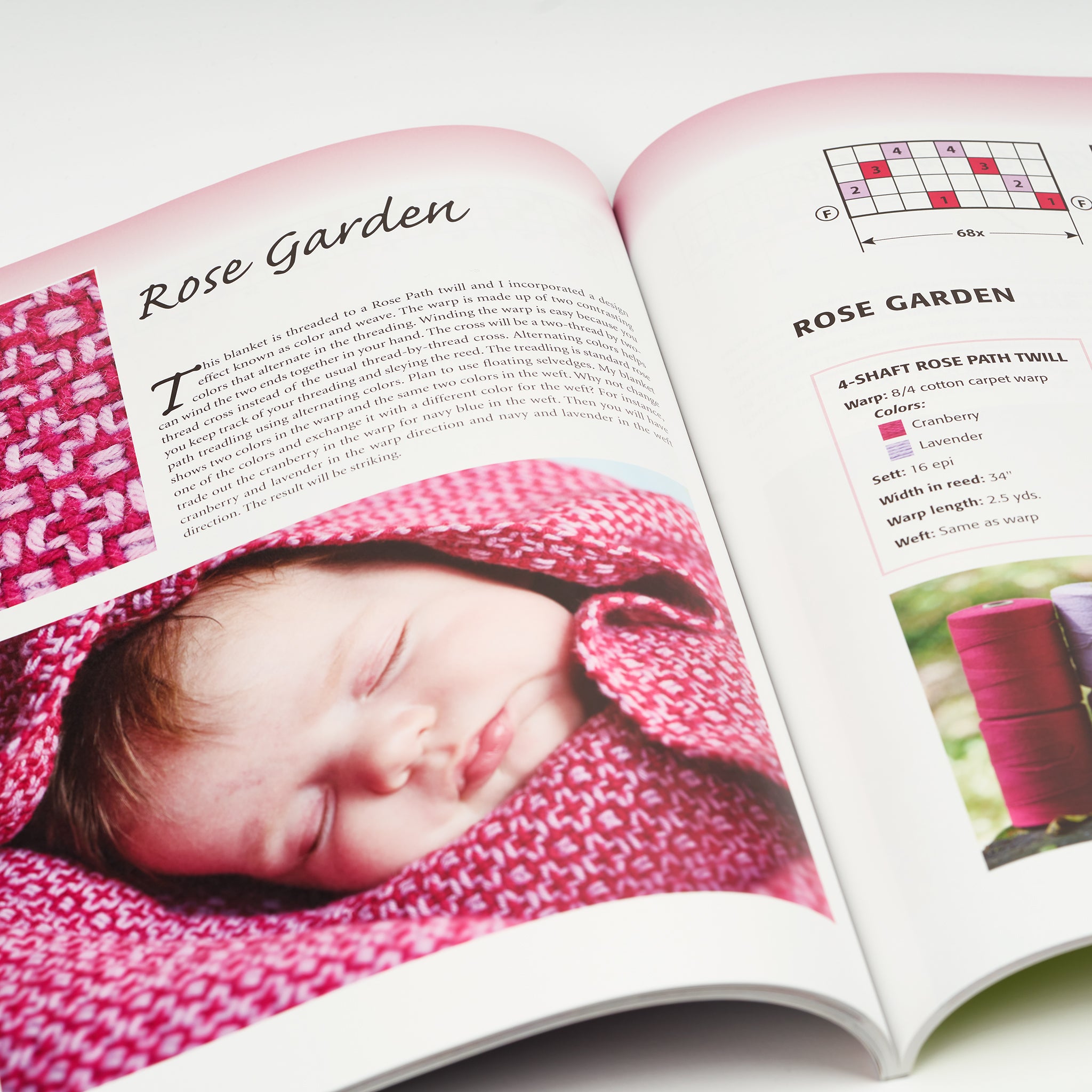 Handwoven baby blankets by Tom Knisely – Irene Textile